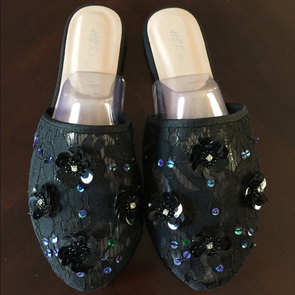 Hot Cakes | Shoes | 3 X2 Sale Hot Cakes Black Asan Slippers | Poshmark